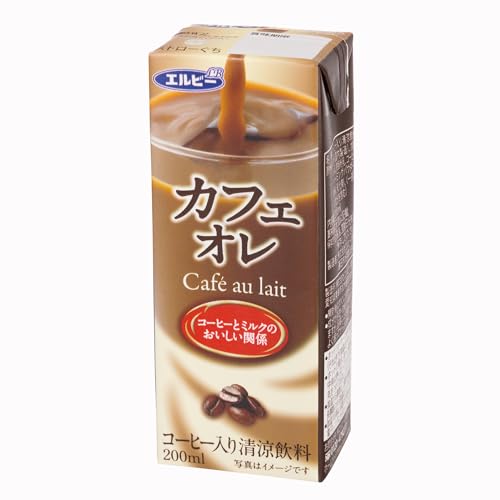 カフェオレ-/200ミリリットル (x 24)/-・パッケージ個数:1・原材料:砂糖、加糖れん乳、脱脂粉乳、コーヒー、クリーミングパウダー、香料、乳化剤・商品サイズ(高さx奥行x幅):154mmx344mmx122mm「コーヒー」、「ミルク...