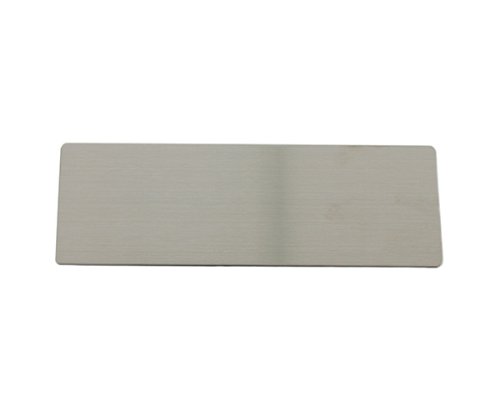 グレー/-/FS207-T・パッケージ個数:1・材質:ステンレスヘアライン・サイズ:40mm×200mm×1mm//