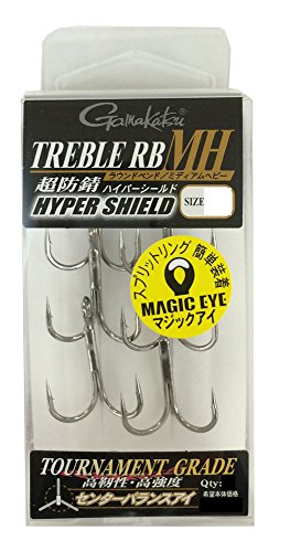 マイクロバーブ / ハイパーシールドハイパーシールド/#8/67-366・パッケージ個数:1・主な対応魚種:シーバス トラウト・サイズ:8号・入り数:6本・鈎仕様:マイクロバーブ / ハイパーシールド唯一無二の強度・防錆効果を誇る「トレブル...