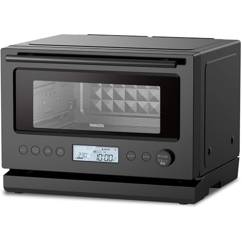 3)広く使えるワイド庫内/ブラックブラック/1個 (x 1)/YRT-F220ESV(B)・パッケージ個数:1・【スチーム機能】水を入れたスチームカップを庫内に入れるだけで簡単にスチーム調理ができます。蒸し料理やケーキなど幅広い料理が楽しめ...