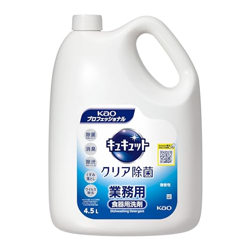 青色/-/4901301448088・パッケージ個数:1・大容量・限定お役立ち情報QRコード付き商品紹介 〔食器用洗剤〕 乾いたこびりつき汚れへの高い洗浄力で、放置したこびりつき汚れもラクに落とせる。 高い泡の持続力で、継ぎ足しの手間軽減。...