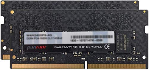 4GB×2枚ブラック/DDR4 2400/W4N2400PS-4G・Size:DDR4 2400Style:4GB×2枚PatternName:単品・パッケージ個数:1・【区分】ノートPC向け・【規格】DDR4-2400 (PC4-1920...