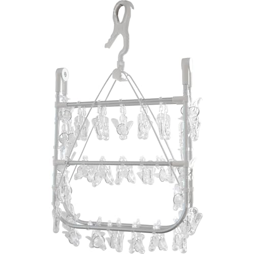 クリア/52ピンチ/AMJ-0712・Size:52ピンチ・パッケージ個数:1・商品サイズ:約 幅77奥行×35×高さ36cm、重量:約813g・本体(フレーム):アルミニウム合金・キャッチ部・ピンチ:ポリカーボネート・本体ジョイント部:ポ...