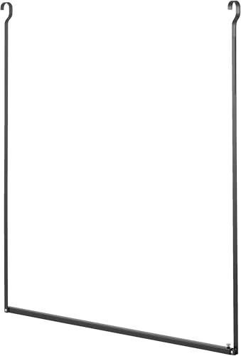 ブラック/W85.5×D5.8×H94cm/1292・Color:ブラック・パッケージ個数:1・販売元、発送元が日本国外の場合、コピー品の恐れがありますのでご注意ください。・商品サイズ　使用時：W85.5〜153×D5.8×H94cm　折り...