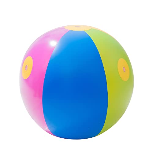 シャワーボールレインボー/中/rainbowball・Style:シャワーボール・水の勢いで噴水の高さが変わるよ・ホースにつなぐだけの簡単設置