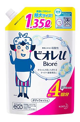 やさしいフレッシュフローラルの香り(微香性)-/1.35リットル (x 1)/-・Style:やさしいフレッシュフローラルの香り(微香性)・パッケージ個数:1・ボディウォッシュ (液体タイプ)・内容量:1350ml・スキンタイプ:全肌質対応...