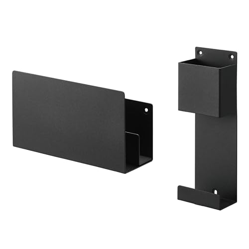 石こうボード壁対応ブラック/本体用収納：約W17.5×D6×H10.6cm/2116・Color:ブラック・パッケージ個数:1・販売元、発送元が日本国外の場合、コピー品の恐れがありますのでご注意ください。・商品サイズ：本体用収納：約W17....