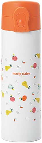 オレンジ/350 ml/MC-964・パッケージ個数:1・サイズ (約) :径60×212mm、実容量:330ml・本体重量(約):185g・素材・材質:胴部/内面ステンレス鋼、ふた・飲み口/ポリプロピレン、パッキン/シリコーンゴム・生産国...