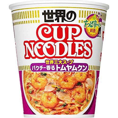 (1)トムヤムクン-/75グラム (x 12)/-・パッケージ個数:12・世界のおいしいを、お届け。海外で親しまれている料理を「カップヌードル」で再現。本場タイの定番、独特の すっぱ辛い 味が日本でもおなじみのトムヤムクンです。・辛みと酸味...