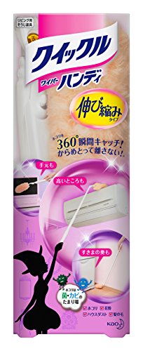 パッケージ個数:1・(b)商品サイズ (幅X奥行X高さ) :(/b) 10.1×5.5×27.3ホコリ・花粉・ハウスダストを360°瞬間キャッチ。吸着性の高いファイバーが、舞い上げず、からめとって離さない。 気になるポイントに合わせて伸び縮...