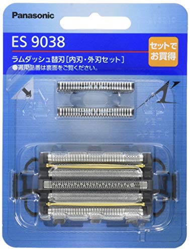 ブラック/-/ES9038・SetName:替刃・パッケージ個数:1・品・交換目安:外刃 1年/内刃 2年・外刃は使い始めから約1年、内刃は約2年が経ったら、替え時です。・刃の数:3・ブランド名 :パナソニック(Panasonic)商品紹介...