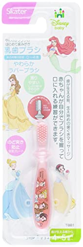 プリンセス/4・5ヶ月/TBB1-A・Size:4・5ヶ月Color:プリンセス・パッケージ個数:1・歯の本数の目安:0〜4本・素材・材質:安全プレート/柄＝ポリプロピレン、ブラシヘッド＝熱可塑性エラストマー・原産国:中国赤ちゃんが自分でブ...