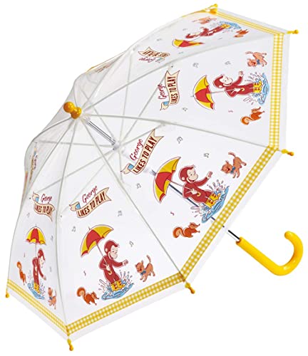 モダンおさるのジョージ/直径70×高さ40cm/UBV2-A・Color:おさるのジョージ・パッケージ個数:1・傘骨の長さ:40cm/サイズ:直径70×親骨40cm/素材・材質：ポリエチレン 骨＝グラスファイバー・傘骨は軽くて丈夫で折れにく...