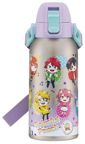 カラフルピーチカラフルピーチ/600 ml/STCH6・Color:カラフルピーチSize:600 ml・パッケージ個数:1・サイズ:直径8.2×高さ22.3cm・材質:ステンレス鋼、キャップ・フタ・ベルト:ポリプロピレン、パッキン:シリコ...