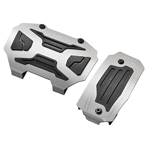 スズキ用シルバー/アクセル:106mm×53mm、ブレーキ:75mm×115mm/RP153・Style:スズキ用・パッケージ個数:1・アクティブでありながらスタイリッシュなコンパクトSUVのスタイリングに負けないようデザインされたアルミペ...