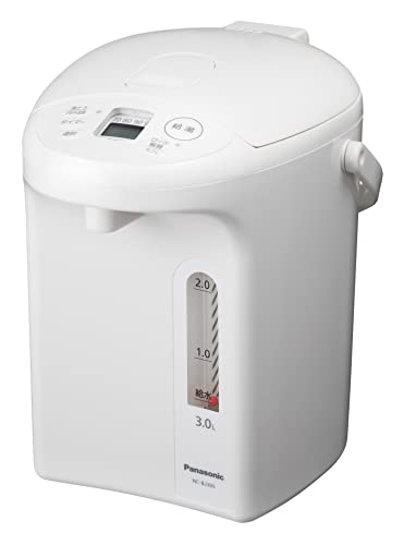 ホワイト/3 L/NC-BJ305-W・Size:3 L・パッケージ個数:1・高性能真空断熱材「U-Vacua」を採用し、省エネ保温。・90/80/70℃の3つの温度設定で、用途に合わせて使い分け　お好みの設定温度まで沸かして保温。浄水器の...