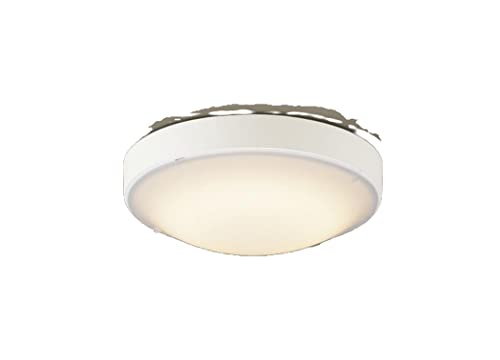 ホワイト/-/LSEW2028CF1・光源:LEDフラットランプφ205 クラス700(口金GX53-1a) 色温度:2700K 光源寿命40000時間(光束維持率70%)・寸法:幅:φ330mm 高:105mm・質量:1.5kg●LEDフ...