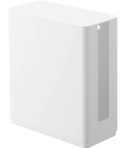 ルーター収納ケースホワイト/約W9.7XD20.2XH22.2cm/4913・Color:ホワイトStyle:ルーター収納ケース・パッケージ個数:1・商品サイズ：約W9.7×D20.2×H22.2cm（蓋含む）/ 収納部内寸：約W8.8×D...