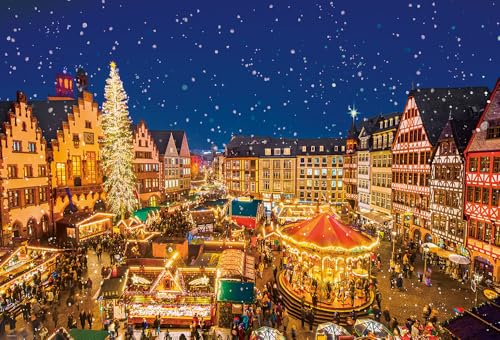 -/-/1000-129・パッケージ個数:1・冬風景 ジグソーパズルで旅気分・ドイツ フランクフルトの伝統的なクリスマスマーケット商品紹介 冬景色 ジグソーパズルで旅気分 1393年以来続く、ドイツの伝手王的な冬の風物詩。 メリーゴーランド...