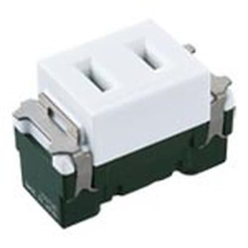 マットセラミックホワイト/-/WN1001MCW・Color:マットセラミックホワイト・発売日:2019年12月21日・型番:WN1001MCW埋込コンセント