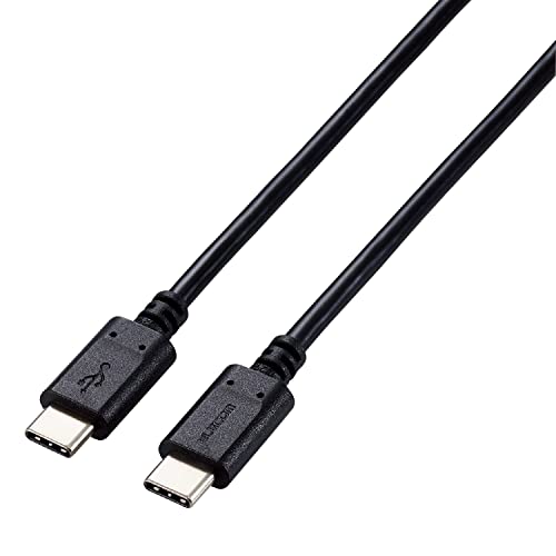 ブラック/2m/U2C-CC5PC20NBK・Color:ブラックSize:2m・パッケージ個数:1・ケーブル両端にUSB Type-C(TM)端子を搭載し、最大100WのUSB Power Deliveryに対応したUSB2.0ケーブルで...