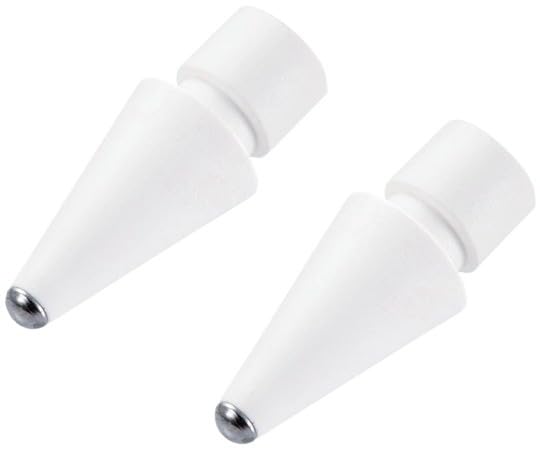 1)ノーマルタイプペン先ホワイト/-/P-TIPAP03・Style:1)ノーマルタイプペン先・パッケージ個数:1・摩耗しにくい金属製で、Apple Pencilに近い形状の交換用ペン先です。・ペン先は摩耗しにくい高感度の銅製素材を採用して...