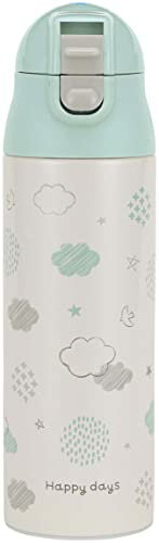 HappyDays/500 ml/SMIB5・サイズ：直径6.5×高さ22.5cm・素材・材質：内びん・口がね/ステンレス鋼、胴部/ステンレス鋼（アクリル樹脂塗装）、フタ・キャップ/ポリプロピレン、パッキン/シリコーン、底板/エラストマー樹...