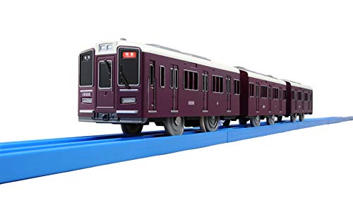 パッケージ個数:1・(C) TOMY 阪急電鉄株式会社商品化許諾済・対象年齢:3才以上・単3形マンガン乾電池1本使用(電池は別売です。)・電池種別 :単三型電池は別売りのため別途ご購入ください。阪急電鉄1000系がプラレールで登場 3両編成...