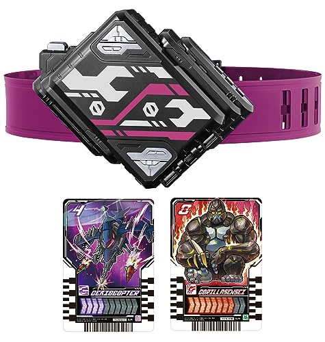通常品・『仮面ライダーガッチャード』より、 20枚収納カードをドロー「DXヴァルバラドローバックル」が登場・ライドケミートレカを最大20枚収納できるベルトです。・ボタンを押すとベルトが開く収納したライドケミートレカをドロー・ドローしたライド...