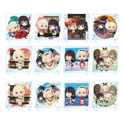 (C)Spider Lily／アニプレックス・ABCアニメーション・BS11・リコリス・リコイル・チューインガム商品紹介 デスクトップに飾れるディスプレイモデル「ちびキャラクリル」にリコリス・リコイルが登場 可愛くデフォルメした描きおこしで...