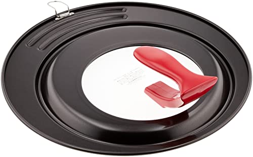 マルチ/26~30cm用/HB-2638・Size:26~30cm用・パッケージ個数:1・ロッソ・ブラック シリコーン加工窓付スタンドパンカバー26~30cm用・商品サイズ(約)：外径320x80(フック含まず)mm製品重量(約)：520g...