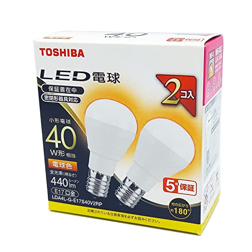 電球色電球色/40/LDA4L-G-E17S40V2RP・Size:40Style:電球色・パッケージ個数:1・外径：35mm×全長：69mm・全光束：440lm・平均演色評価数：80Ra・定格寿命（h）：40000・密閉器具対応色:電球色...