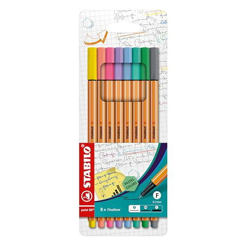 水性アソートカラーパステル/00-0/EO88/8-01・Size:00-0・パッケージ個数:1・【ヨーロッパで一番売れている水性ペン】パステルカラーセット 文字を書いたり絵を描くのに大活躍・【特長】発色が良く滑らかな書きごたえ/おしゃれな...