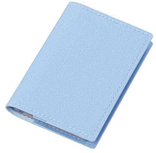 リニューアル品ブルー/-/CH1103A・Color:ブルーStyle:リニューアル品・パッケージ個数:1・軽くて上質な合皮性カバーの20ポケットカードホルダー・【カラー】ブルー【サイズ】幅72×高さ105×奥行12mm・【素材】表地＝合皮...