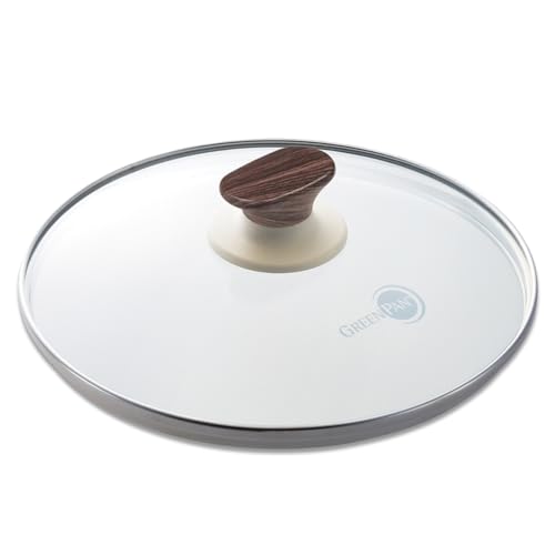 ウッド調クリア/C.26cm/CW002201-002・PatternName:2.蓋単品Size:C.26cm・パッケージ個数:1・径267x高さ64mm・原産国:中国・グリーンパンの「ウッドビー」シリーズに対応した、26cm用のガラス蓋...