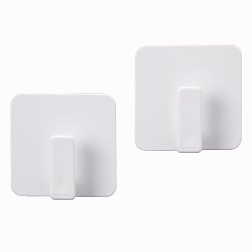 バスフックミニ2個組ホワイト/約4.6×1.6×4.5cm-2個組/39198・Style:バスフックミニ2個組・パッケージ個数:1・本体サイズ:約4.5×4.6×1.6cm(1個あたり)・素材・材質:ABS樹脂、ゴム磁石・原産国:ベトナム...