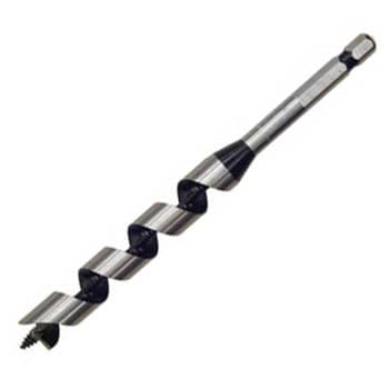 -/4.5mm/4.5mm・パッケージ個数:1・仕様:6.35mm六角軸・サイズ:全長140mm・ネジ丈90mm・適応機種:電気ドリル・インパクトドライバー・軸:普通鋼・刃:普通鋼商品紹介 少し深めの貫通穴に最適 【用途】 一般木材24mm...