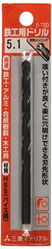 1本入オレンジ/5.1mm/B-TSD・Size:5.1mmStyle:1本入・パッケージ個数:1・ハイスドリル・穴あけ工具・2016年オレンジブック三菱K　パックドリル頁掲載・三菱K　パックドリル・三菱マテリアル（株）商品の説明 【特長】...