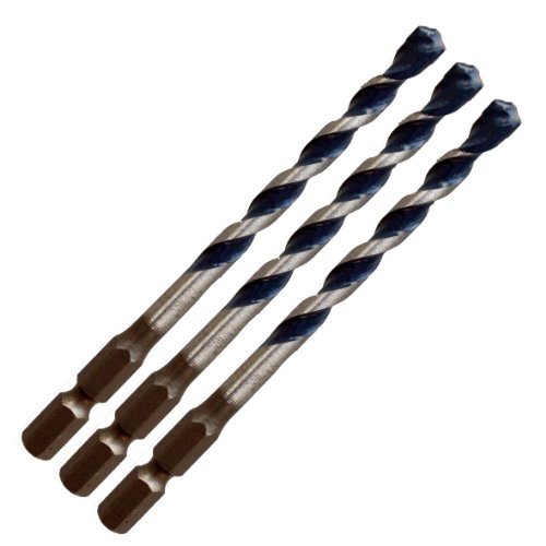 3本組ブラウン/3.4mm/SIN034090/3・Size:3.4mm・パッケージ個数:1・製造国:中国・全長(mm):90・錐径(mm):3.4・シャンク:6.35(mm)六角軸・有効長(mm):45正確な位置決め 速い穴あけ 振動ドリ...