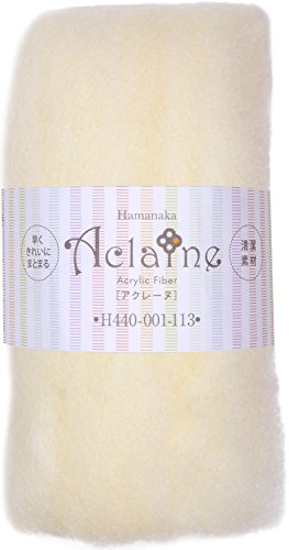113/-/H440-001-113・Color:113・内容量:1袋15g入・素材:アクリル100%アクリル毛糸「ポニー」生まれのアクリル繊維を独自の技術でニードルフェルトに最適な加工を施した、新しいフェルトクラフト素材です。 アクレーヌ...