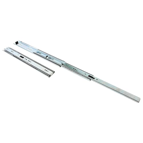 ダンパー無しシルバー/幅46mm×長さ400mm/WS4640・Style:ダンパー無しColor:シルバーSize:幅46mm×長さ400mm・パッケージ個数:1・材質:スチール(ユニクロメッキ仕上げ)・耐荷重:45kg(左右ペア)・クリ...