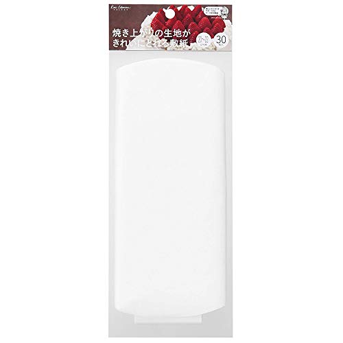 ホワイト/-/DL-6117・PatternName:20-22cm用・パッケージ個数:1・サイズ:10.5×22×1cm・素材・材質:薄口グラシン紙・生産国:日本【かんたん すぐできる スイーツをつくろう】 焼き上がりの生地がきれいにとれ...