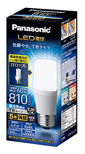 単品昼光色/-/LDT6DGST6・Color:昼光色PatternName:810ルーメン・パッケージ個数:1・本体サイズ:外径 39mm×長さ 104mm・定格消費電力:6.0W・口金:E26・色:?昼光色・型番:?LDT6DGST6商...