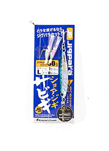 Lセット混合カラー/L-SET/SABIKI-L-SET・Style:Lセット・パッケージ個数:1・SABIKI-L-SET・針:伊勢尼13号・ライン(ハリ/ス幹糸)25lb/35lb・ジグ30g(イワシカラー)・仕掛け全長50cmショアジ...