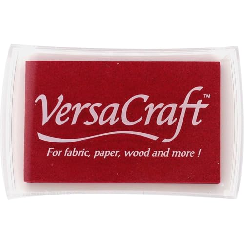 単色ホビーレッド/バーサクラフトL/19942-114・Size:バーサクラフトLStyle:単色Color:ホビーレッド・パッケージ個数:1・本体:W96xD63xH20mm・生産国:日本顔料系水性インク/用途:アシッドフリー、布、普通紙...