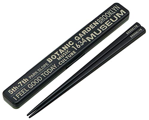 ブルックリン/箸=長さ19.5cm 箸箱=幅20.4×奥行3.2×高さ1.4cm/ABC4AG-A・パッケージ個数:1・サイズ:箸=長さ19.5cm 箸箱=幅20.4×奥行3.2×高さ1.4cm・素材・材質:箸・本体＝ABS樹脂 クッション...