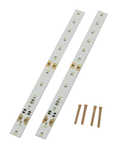 2本入り/-/8461・Color:2本入り・チップLEDが12灯実装されたNゲージ車両用室内照明ユニット。発光色は白色。・外形寸法は長さ130mm × 幅9mm × 高さ3mm。集電スプリングは含みません。チップLEDを多数配置したことで...