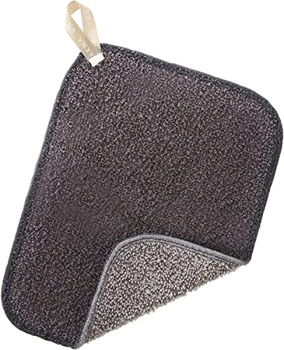 1枚グレー/20×15cm/W193GY・Color:グレーStyle:1枚・パッケージ個数:1・【洗剤なしで水垢すっきり】いろいろな形に添って指先感覚で洗いやすい、クロスタイプのダスターです。マーナ独自のハード樹脂加工で、洗剤なしで水垢が...