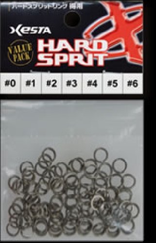 -/#6/-・パッケージ個数:1・日本製弾性の強い日本製ハードステンレスを使用したハードスプリットリング。平打ち加工で更にパワーアップ。