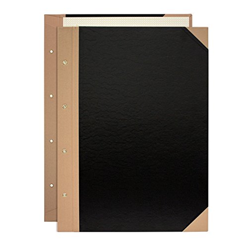 4穴黒(1冊)/B4 縦/FL-003TU 77-143・Size:B4 縦Style:4穴PatternName:単品・パッケージ個数:1・書類を保護するとじ込み表紙。つづり紐で厚さは自由に調整・規格:B4-S / 品番:FL-003TU...